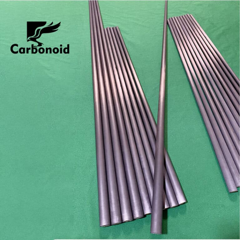 Carbon Fiber Ultra Low Deflection Pool Cue Shaft Pre-filled Blank Cue