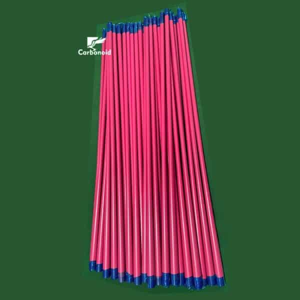 Carbon Cue Shaft Blanks for Pool Cue in Pink - Carbonoid